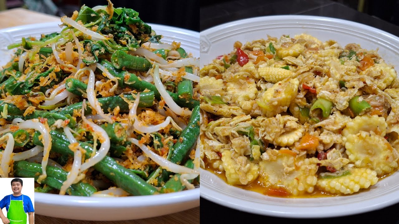 2 RESEP IDE MASAKAN HARIAN : URAP SAYUR dan TUMIS TELUR PUTREN - YouTube