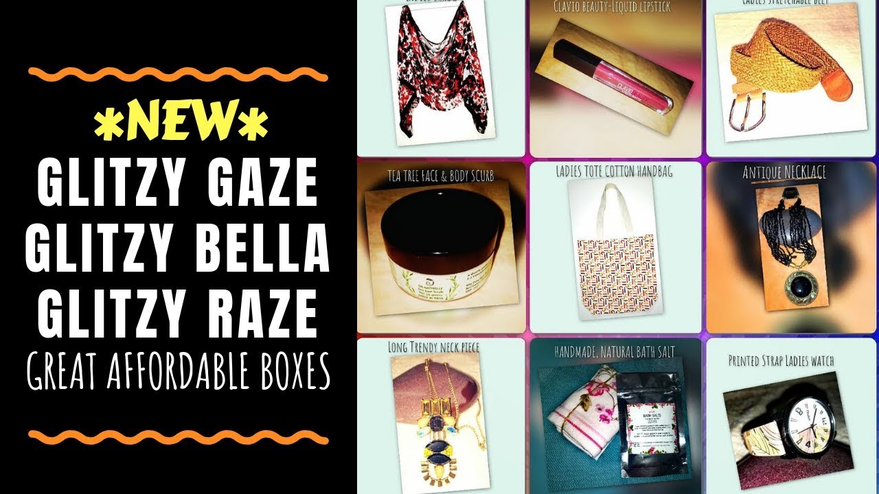 *New* Glitzy Gaze Box | Glitzy Bella @325 | Glitzy Rage @499 | MUST ...