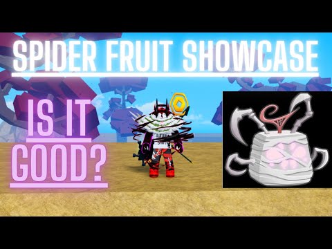SPIDER FRUIT Showcase Blox Fruits - YouTube