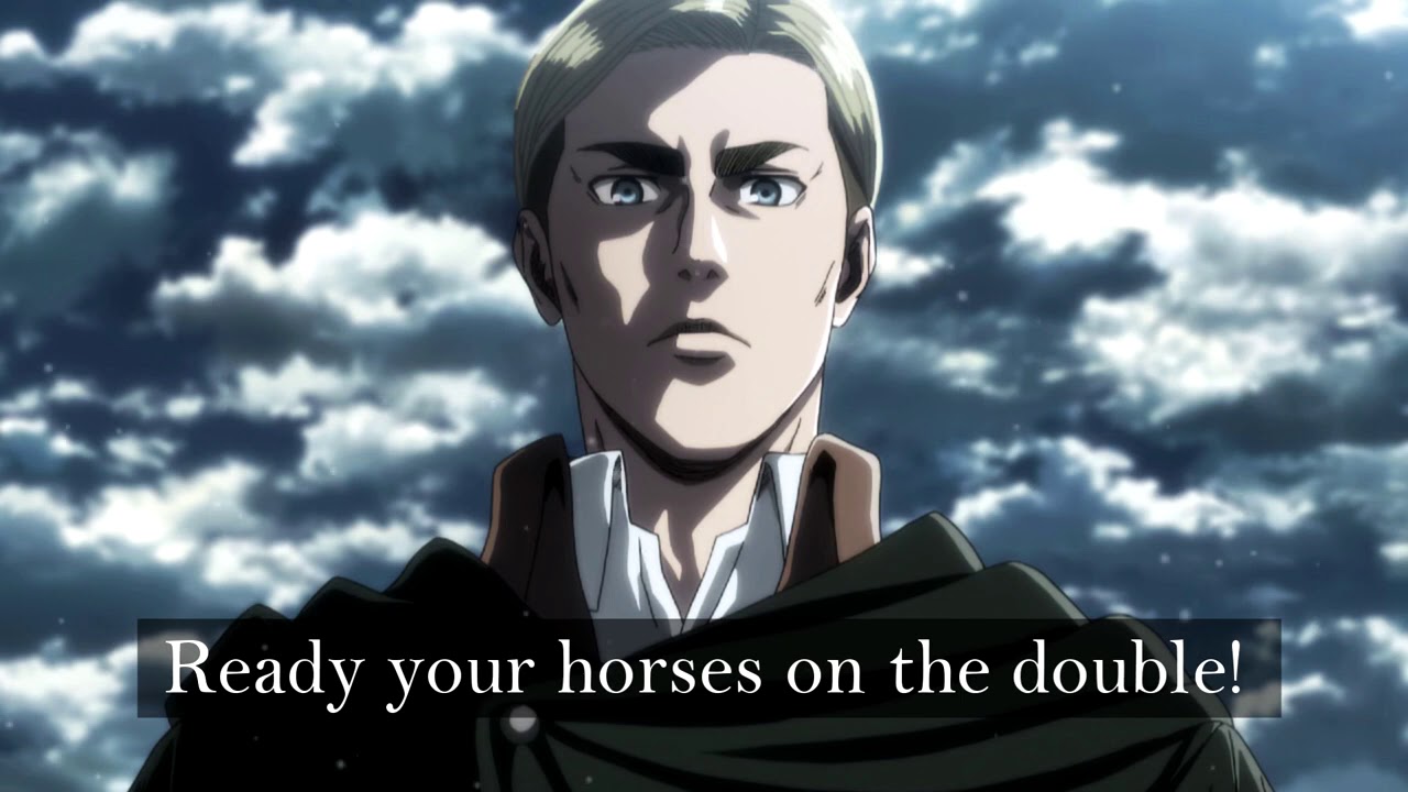 Erwin's Last Speech | | AOT (Attack on titans) - YouTube