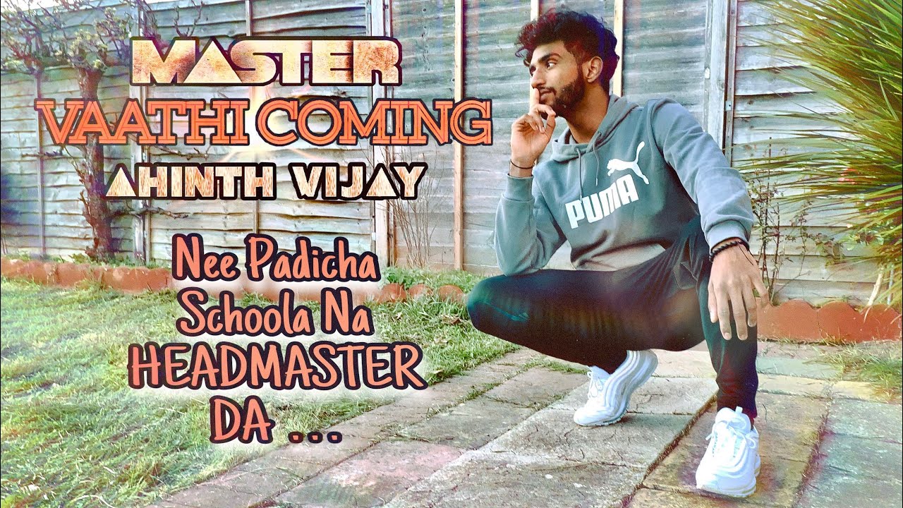 Master - Vaathi Coming | Ahinth Dance | Thalapathy Vijay | Anirudh ...