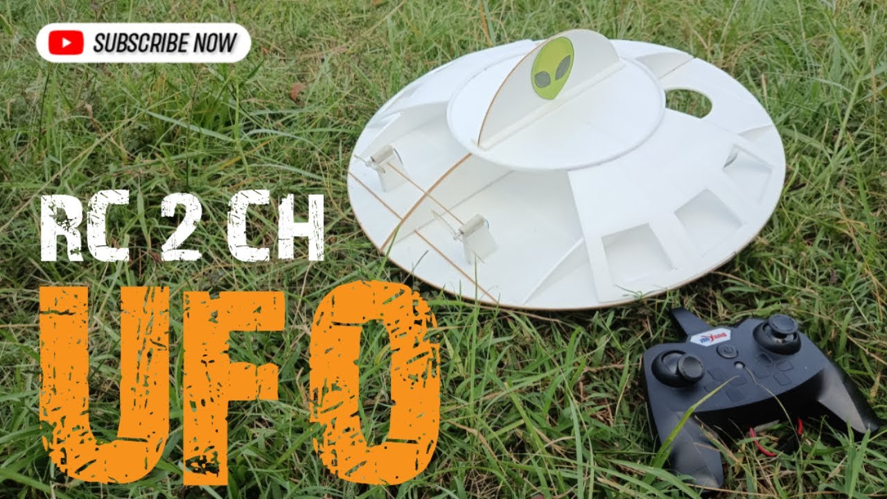 UFO Aeromodelling RC 2 Channel Terbangnya Masa Gitu - YouTube