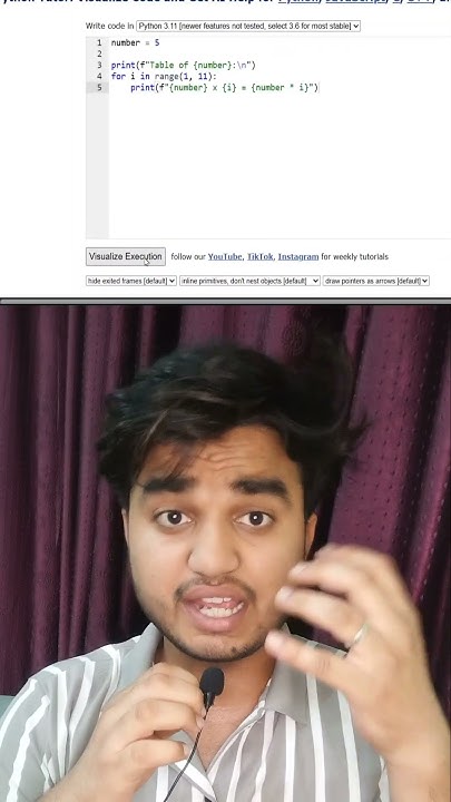 Visualize your Code writh the help of this website! - YouTube