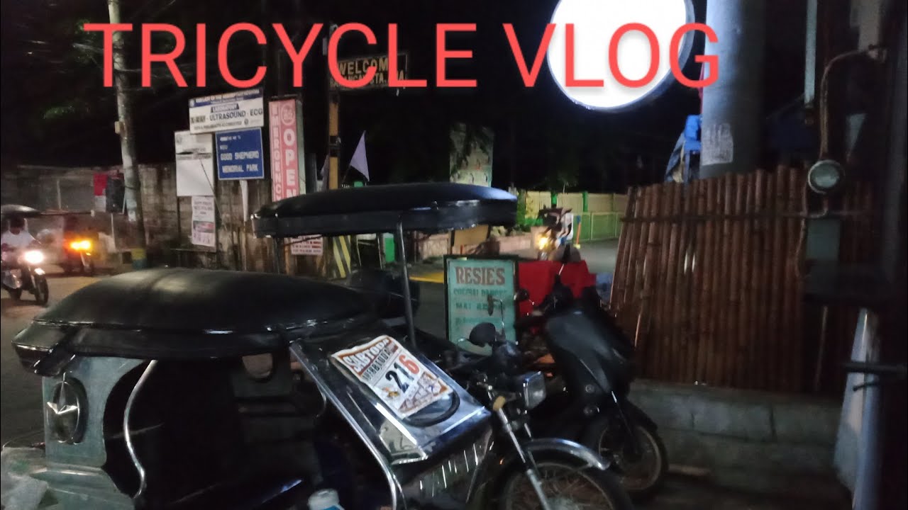 Tricycle vlog naglinis tayo ng toda terminal - YouTube