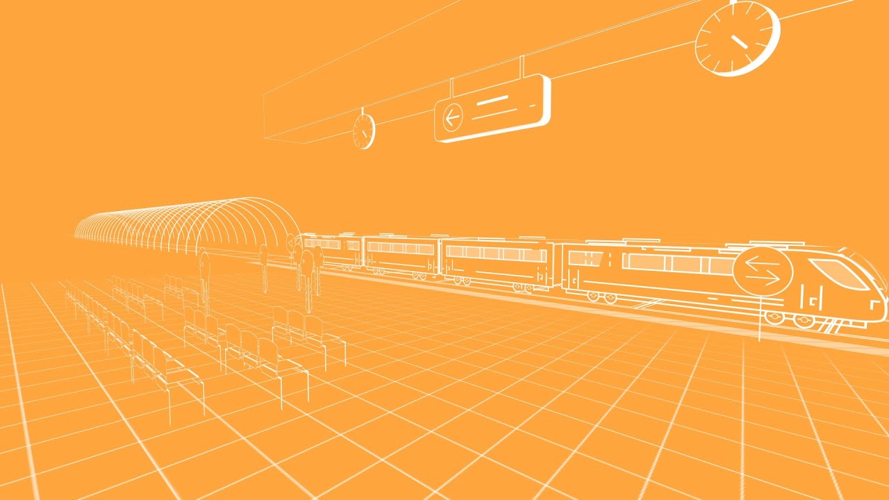 Train Motion Graphic - YouTube