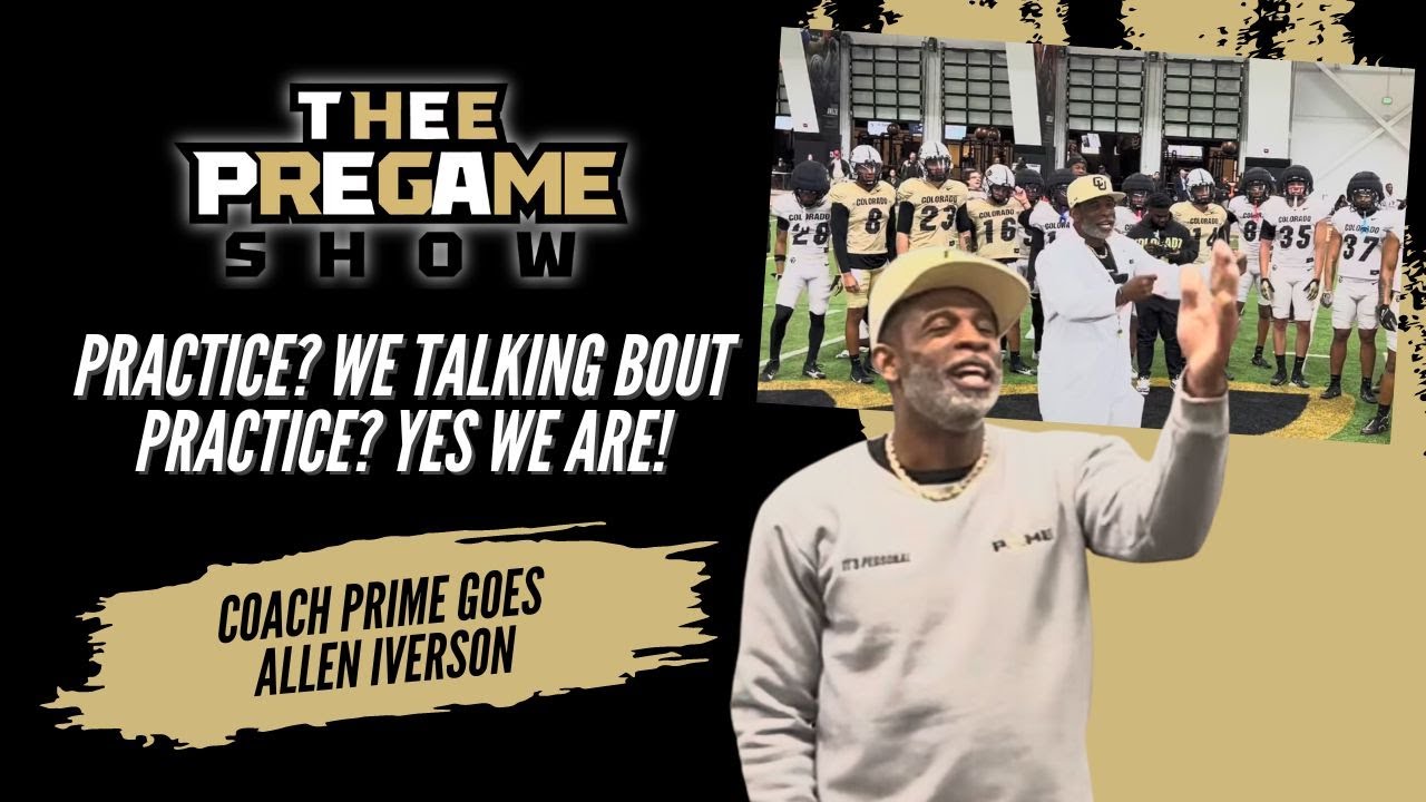 Practice? We Talking Bout Practice? Yes We Are! Coach Prime Goes Allen ...