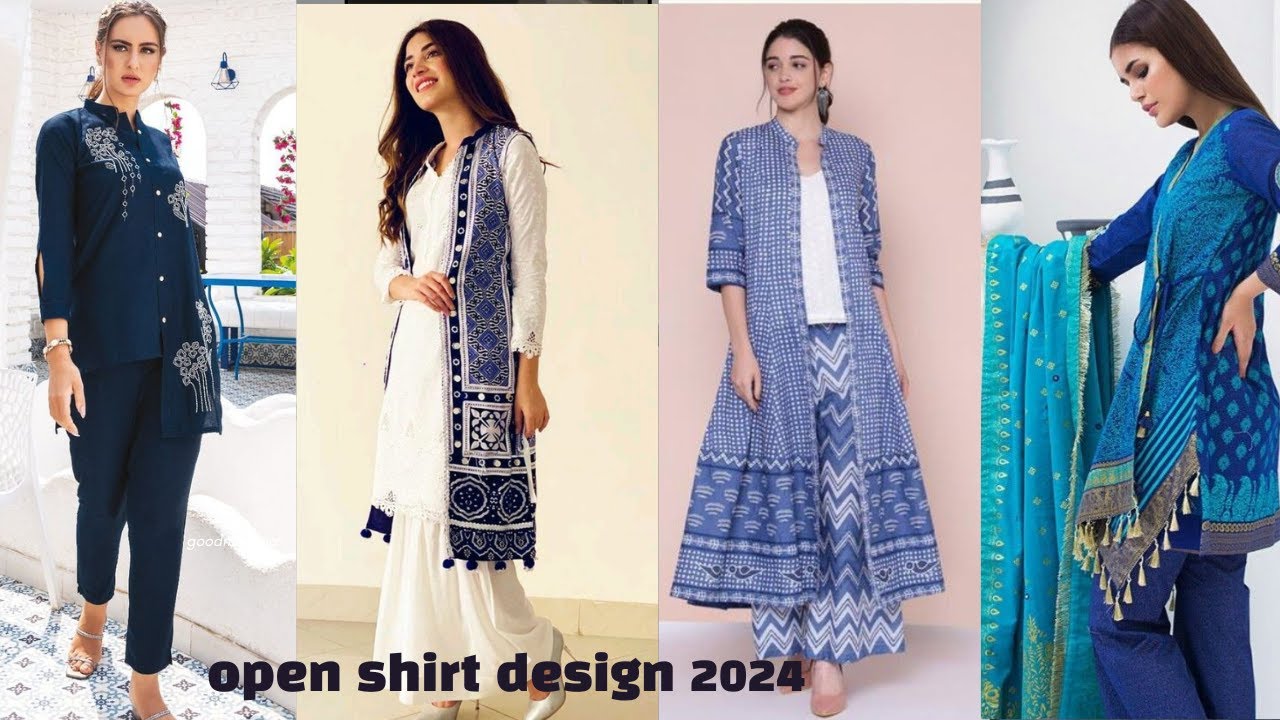 Open shirt Design Ideas 2024 / Beautiful design - YouTube
