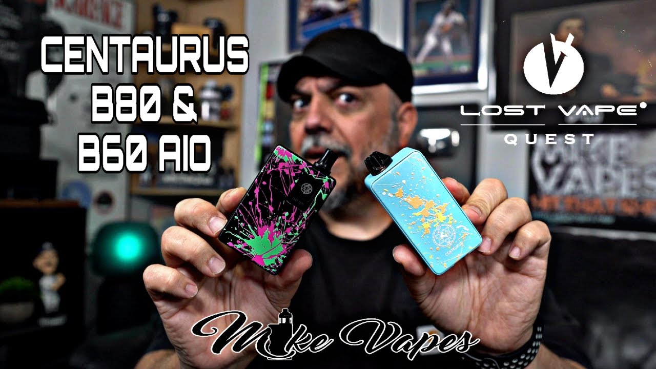 Lost Vape Centaurus B80 & B60 AIO Boro Kits - YouTube