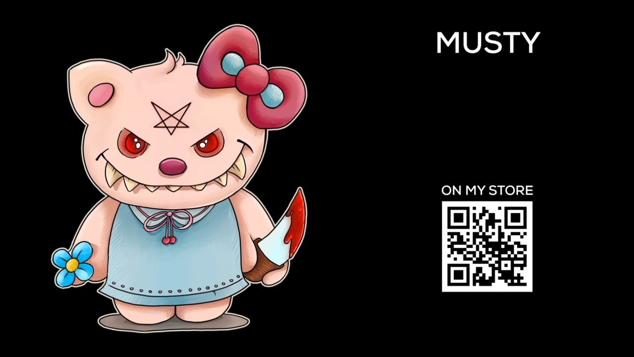 Timelapse Merch Illustration Musty - YouTube