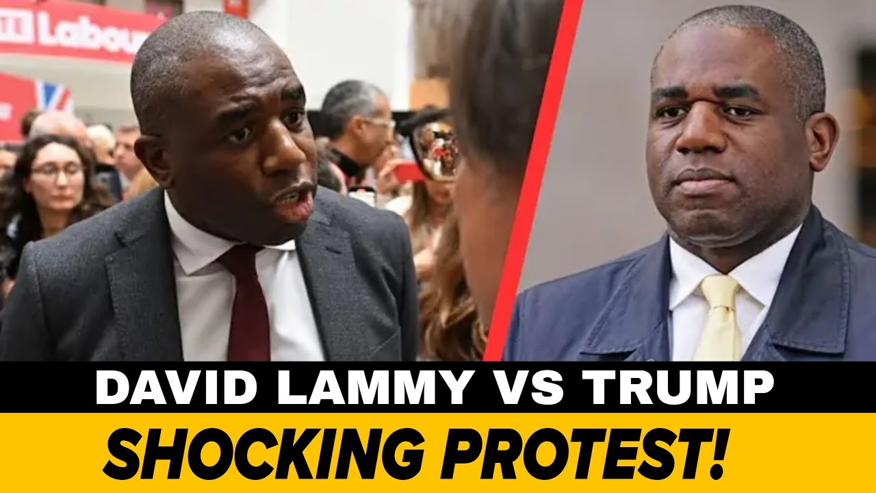 Watch How David Lammy PUBLICLY Protested Against Donald Trump! - YouTube