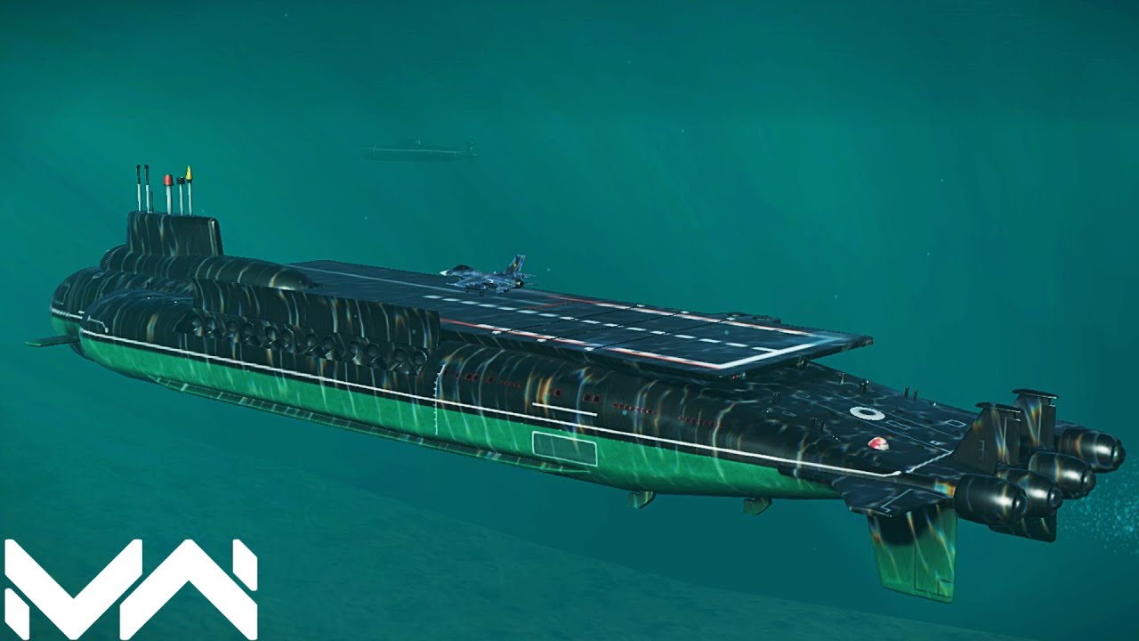 RF ATAKRP 941-Bis - This Submarine Can Take Off Aircraft In UnderWater ...