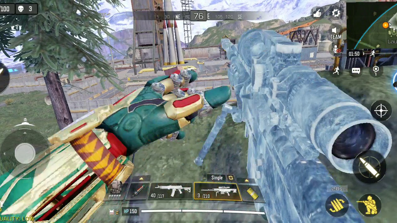 Call of Duty Mobile ( Gameplay ) FPP - YouTube