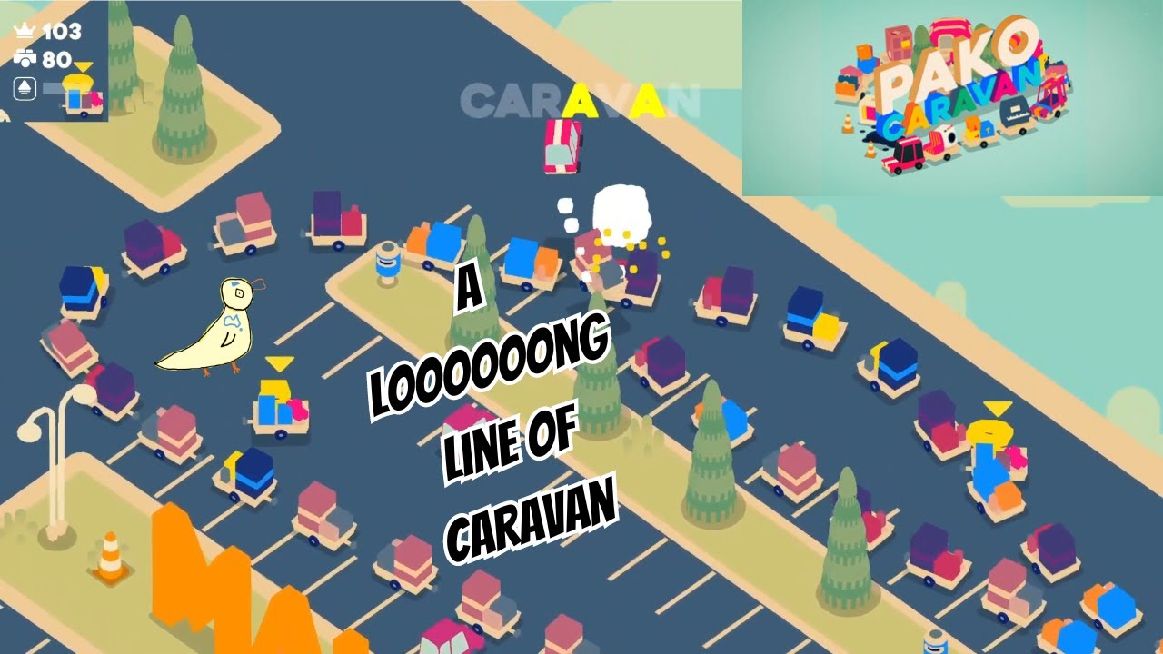 This is 'snakes' but with... the world's longest caravan?! [Pako ...