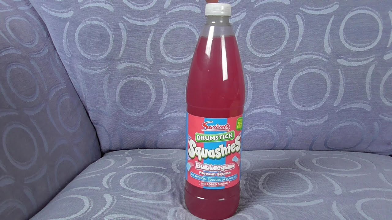 Swizzels Drumstick Bubblegum Flavour Squash Drink - YouTube