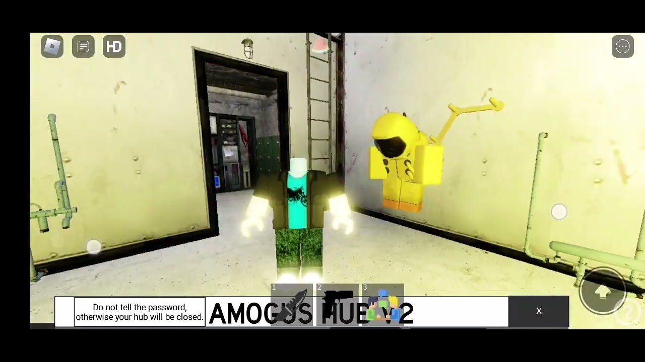 Amogus hub v2 testing - YouTube