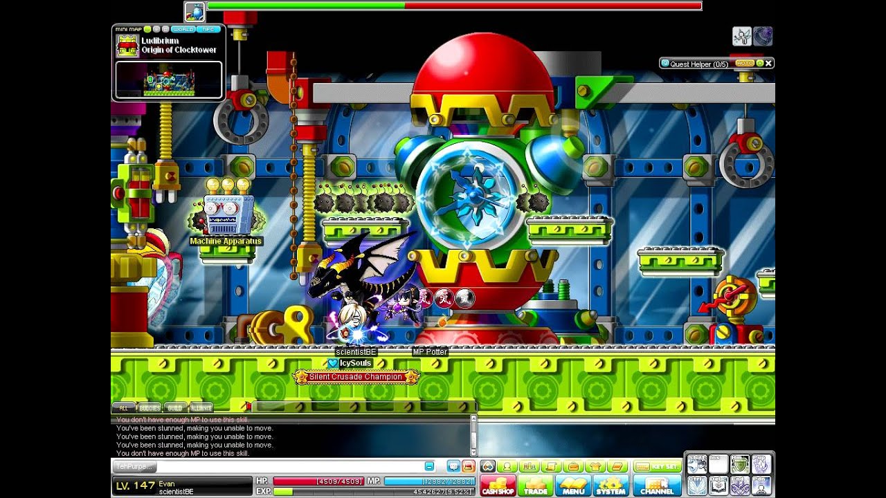 MapleStory: Boss Solo- Papulatus - YouTube