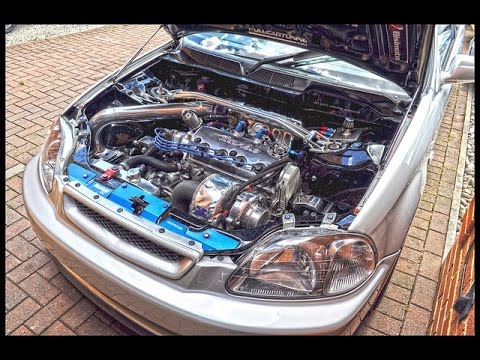 Honda Turbo d16 Build - YouTube