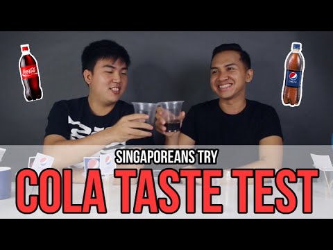 Singaporeans Try: Cola Taste Test | EP 26 - YouTube