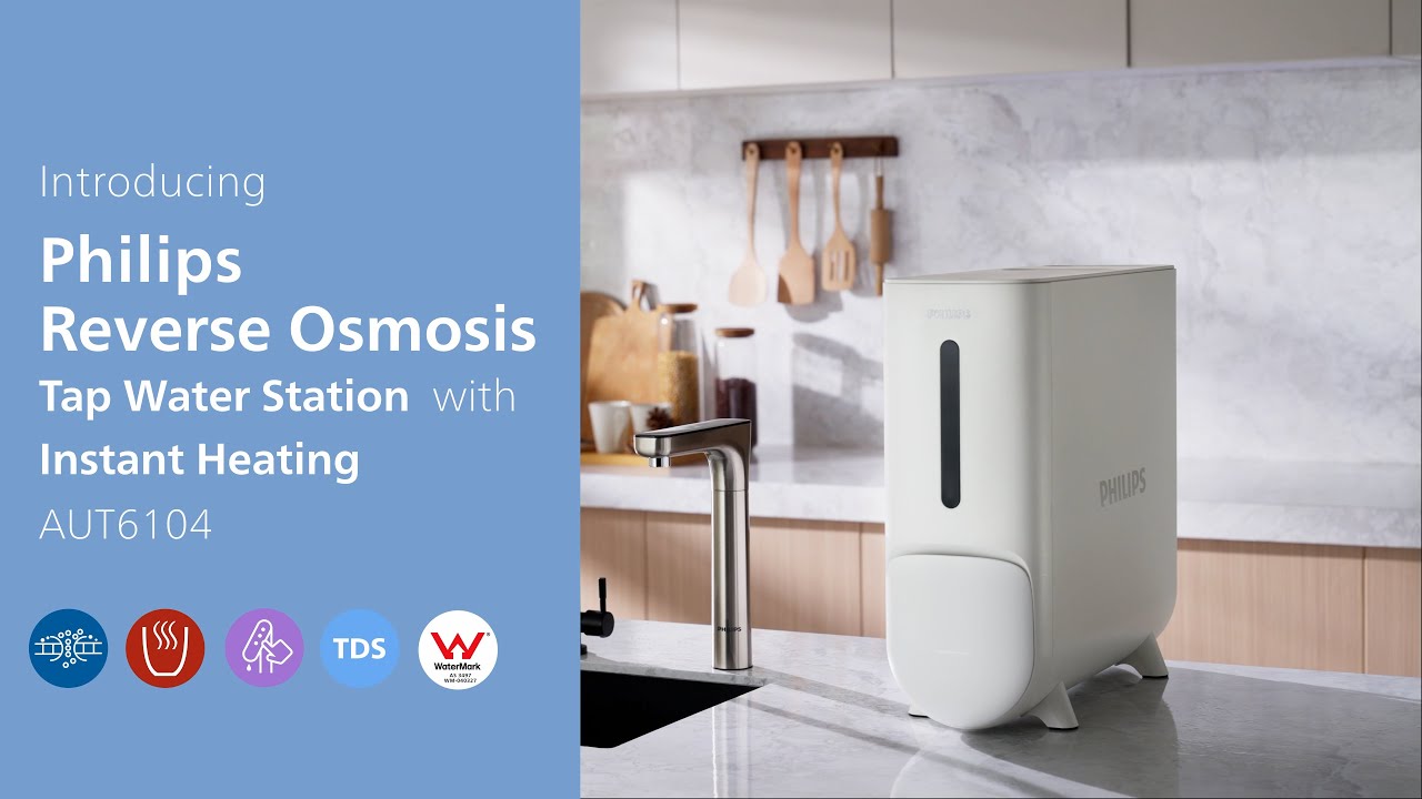 Philips Reverse Osmosis Purification Tap Water Station, Hot, AUT6104 ...