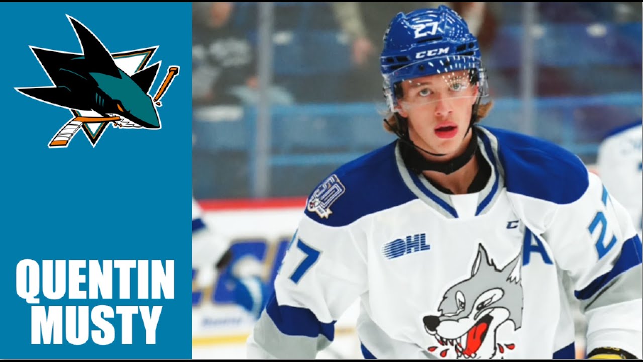 NHL Prospects : Quentin Musty - 23-24 Highlights - YouTube