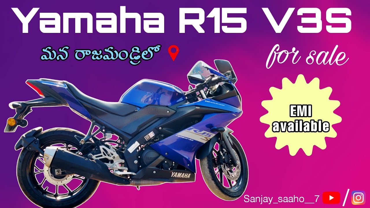 Second hand bikes | yamaha r15 for sale | Rajahmundry - YouTube