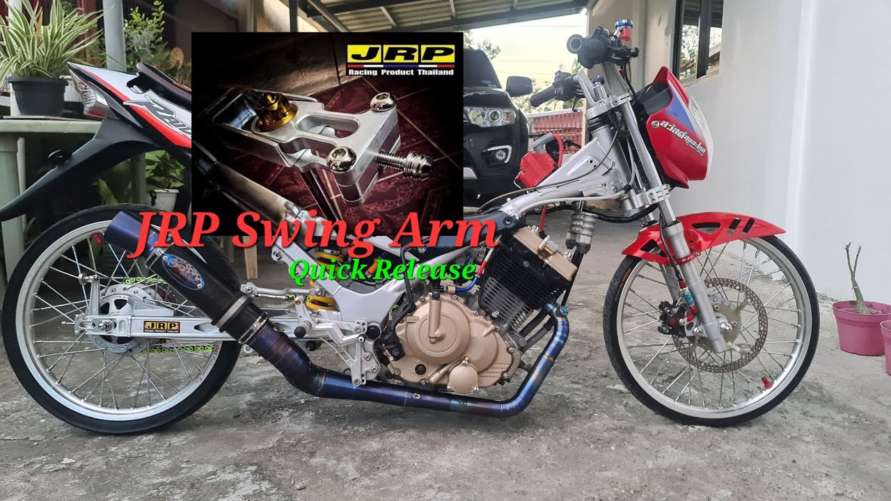 JRP swingarm Quickrelease plus 2 - YouTube