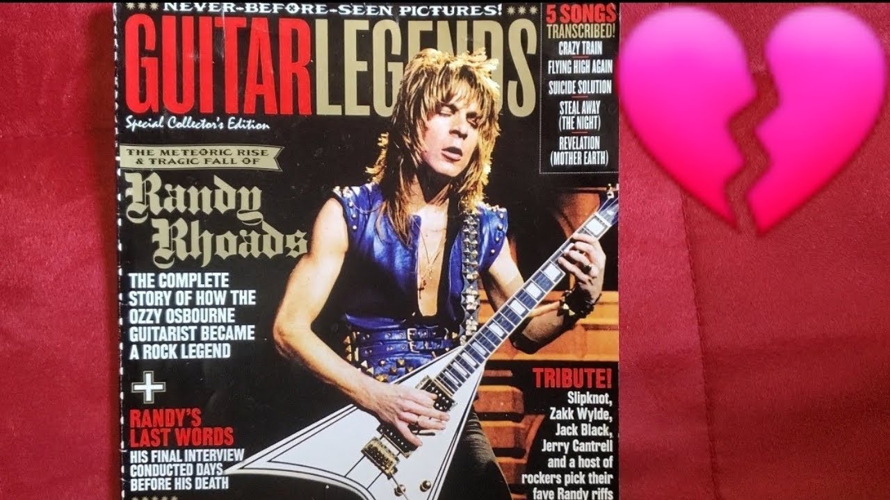 Memory Lane: Guitar Legends Magazine (Randy Rhoades Tribute) - YouTube