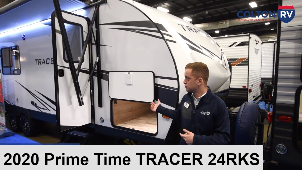 2020 Prime Time TRACER 24RKS Travel Trailer Walkthrough Review - YouTube