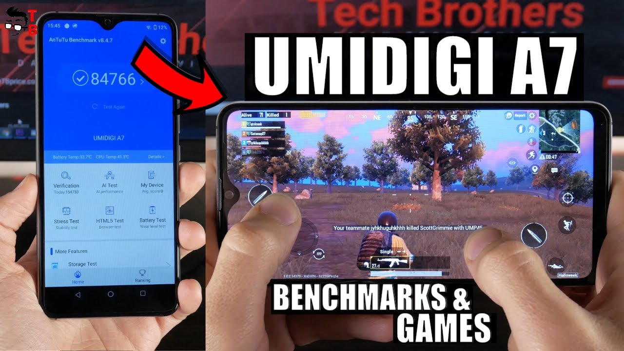 UMIDIGI A7 Performance Test: Games & Benchmarks (2/5)