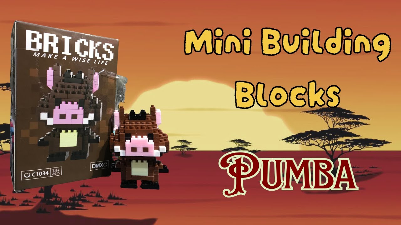 Pumba Mini Building Blocks | Ma. Edullan - YouTube