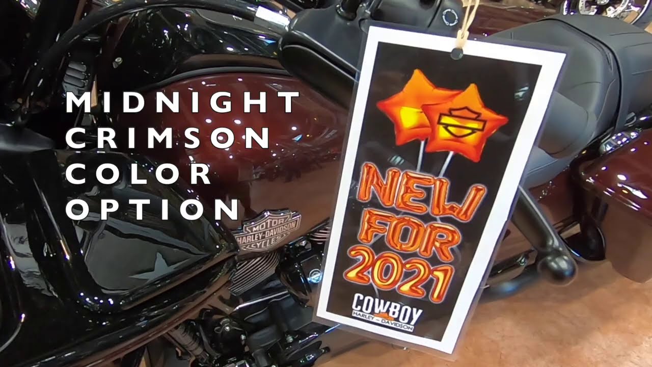 2021 MIDNIGHT CRIMSON Road Glide Special - New Harley-Davidson Color ...
