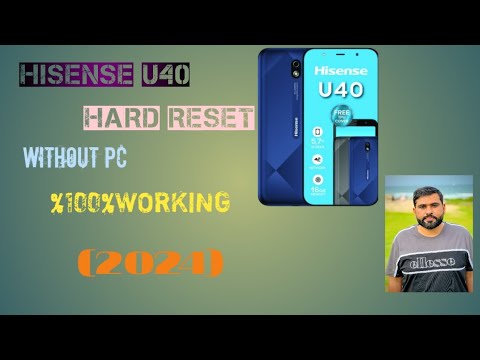 hisense u40 hard reset unlocke password - YouTube