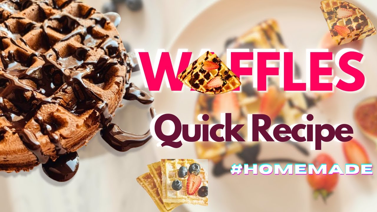Master the Art of Waffles with Ice Cream in Just a Few Simple Steps! | Full Recipe - YouTube