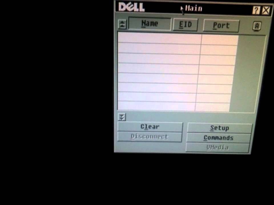 Dell 2161AD KVM Line Issue - YouTube