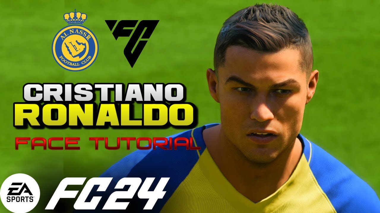 EA FC 24 CRISTIANO RONALDO FACE TUTORIAL CREATION LOOKALIKE | PRO CLUBS ...