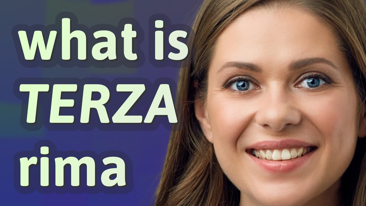 Terza rima | meaning of Terza rima - YouTube