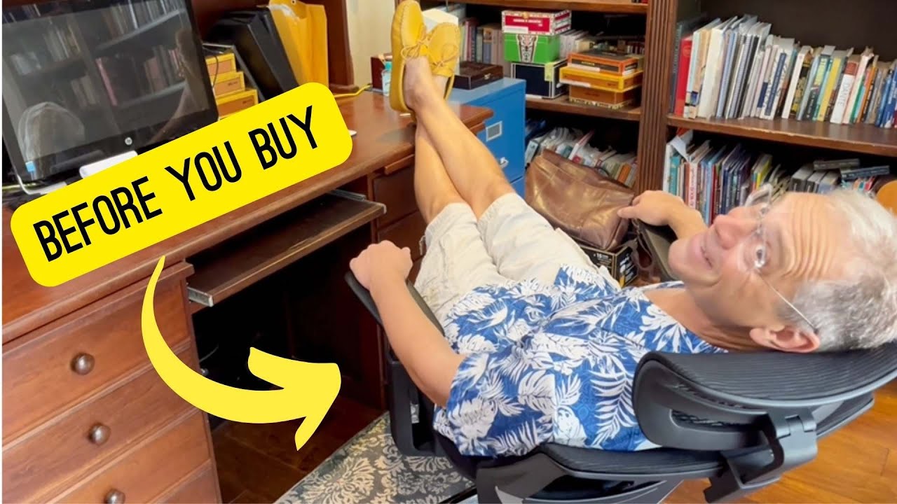 Review of the Urboro & Domo Ergonomic Office Chair - YouTube