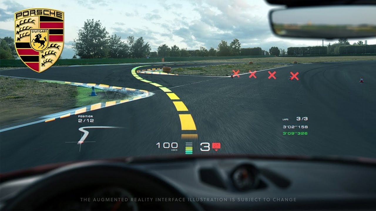 Porsche and WayRay Announce Cooperation for Augmented Reality Head-up ...