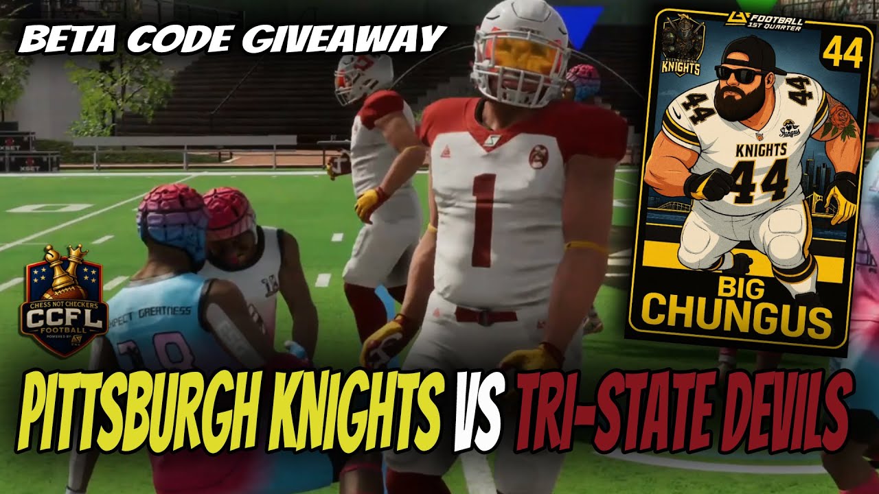 ESG Football beta code giveaway, GET IN HERE! - YouTube