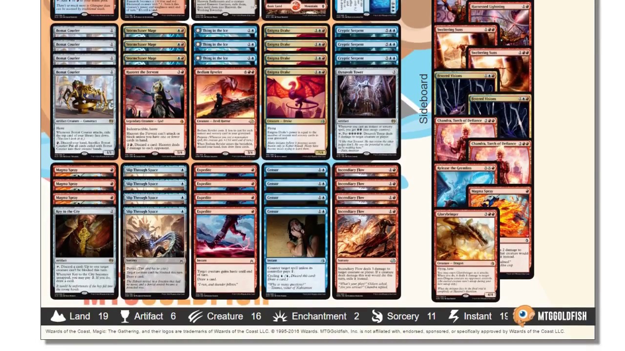 MtG. UR Drake Tempo Deck Tech. Amonkhet Standard - YouTube