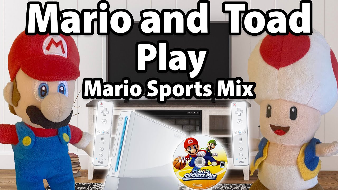 Dat Swag Mario: Mario and Toad play Mario Sports Mix! - YouTube