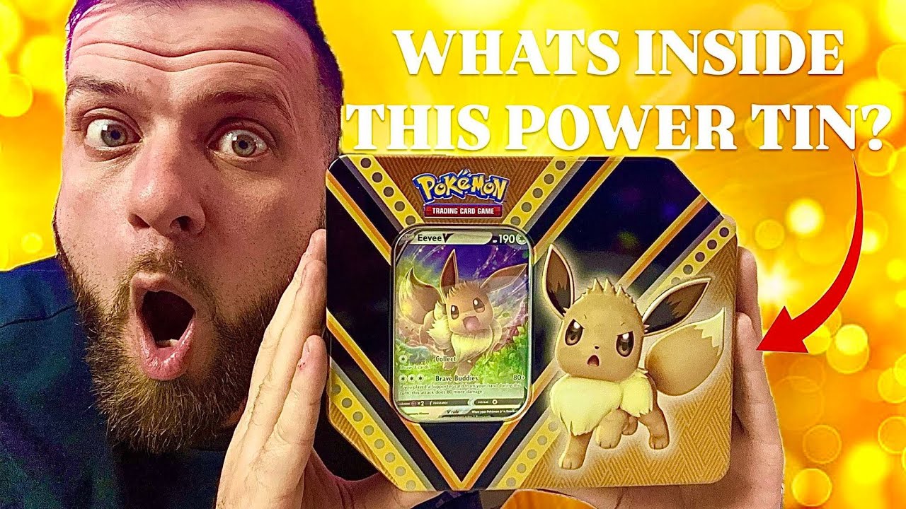 What's Inside A 2020 EEVEE Power Tin? - YouTube