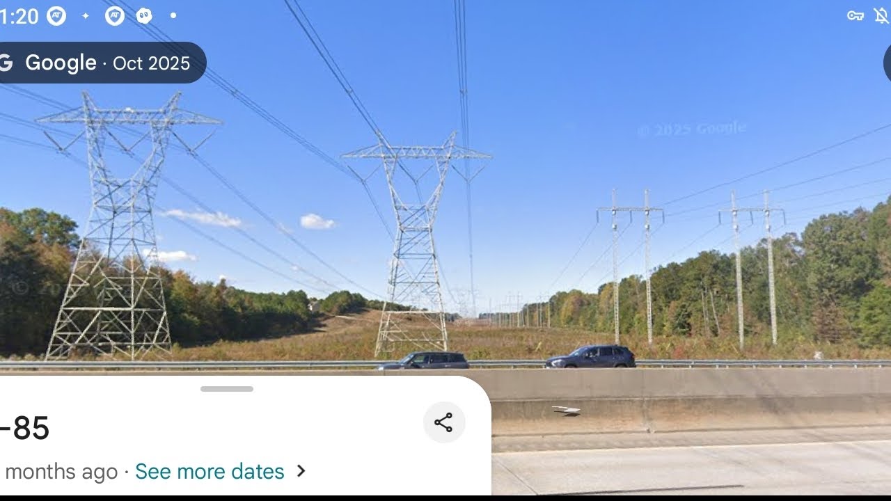 Power Lines in Georgia USA (Part 12) - YouTube