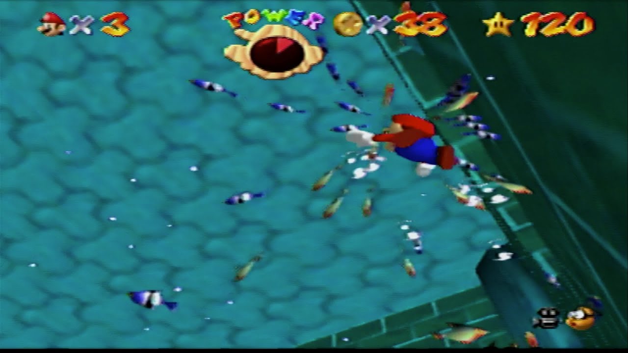 Super Mario 64: To Sleep with Fish - 120 Power Stars Completion (Game ...