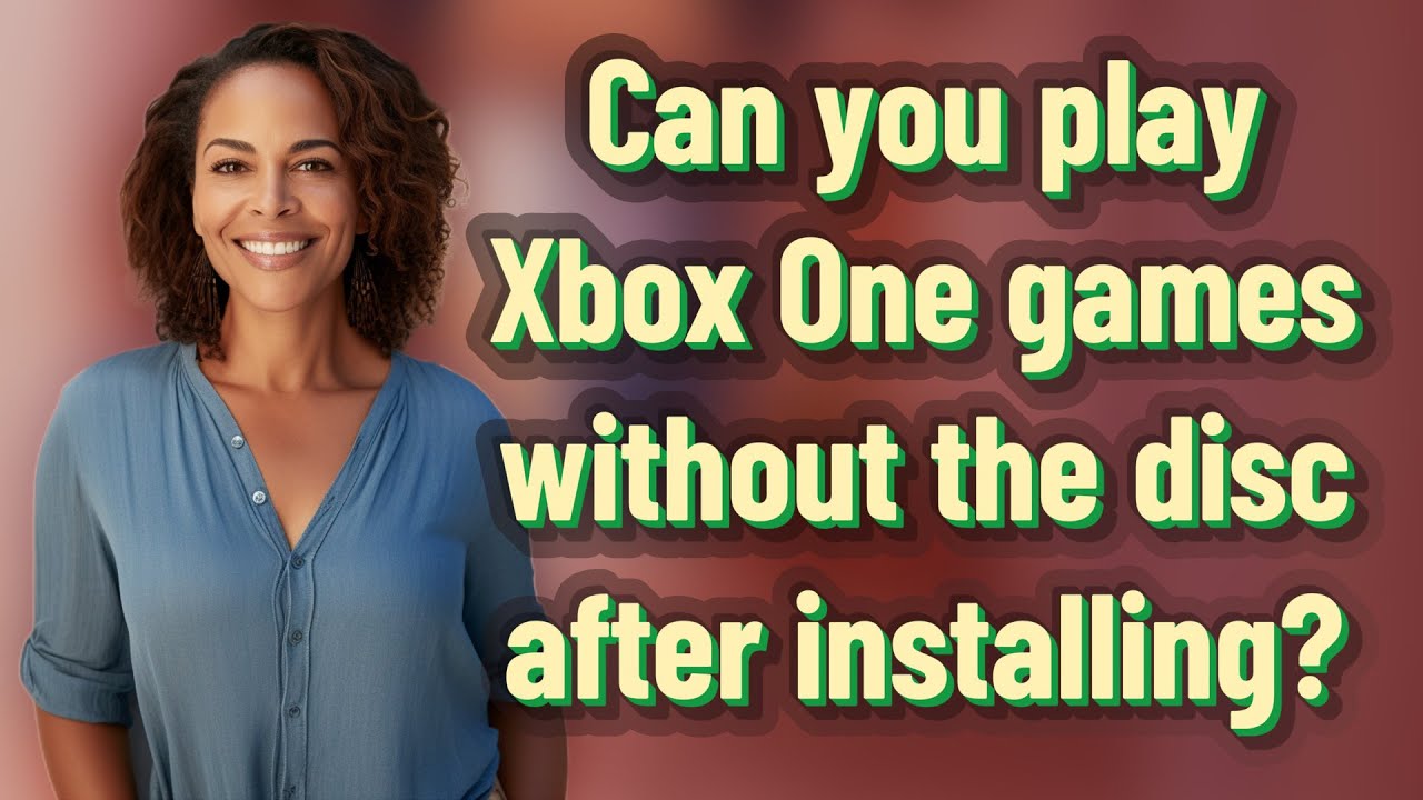 Can you play Xbox One games without the disc after installing? - YouTube