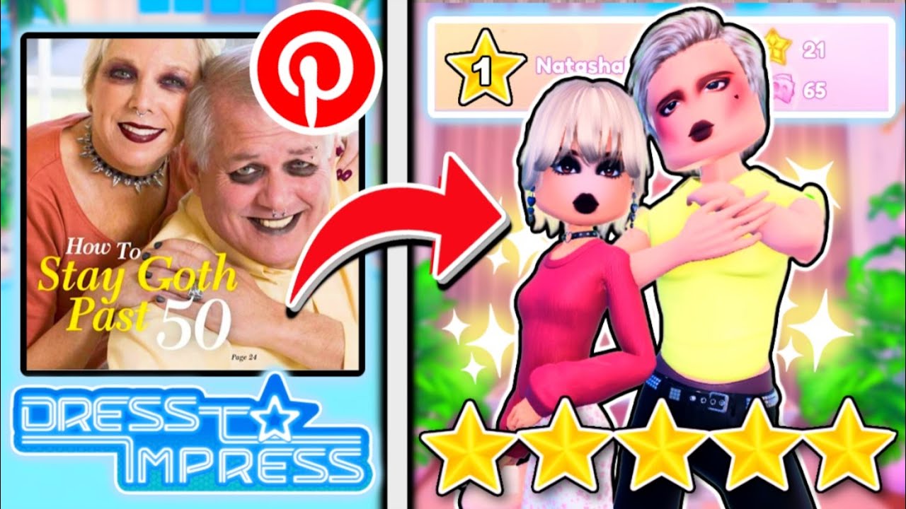 Natasha Panda e Jeancof no DRESS TO IMPRESS! DESAFIO DO PINTEREST ...