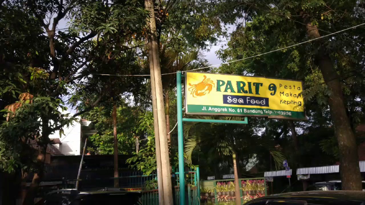 PARIT 9 SEAFOOD, RESTO ENAK DI BANDUNG - YouTube