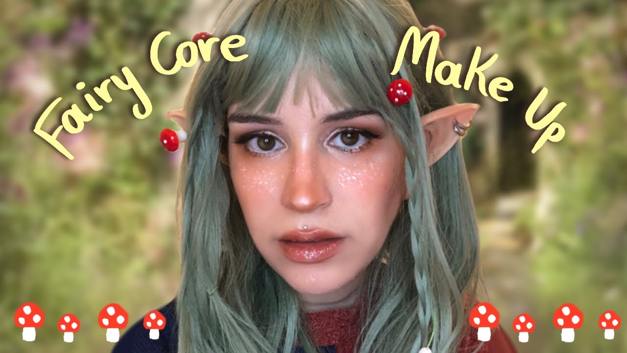 Trying Fairy Core Makeup - YouTube