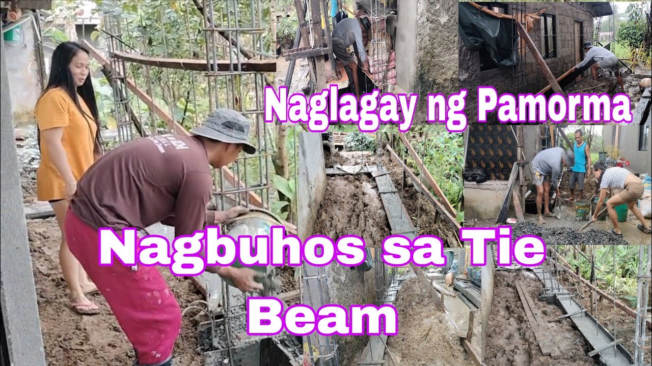 Day 5 Nag Buhos ng Tie Beam Vlog#703 - YouTube