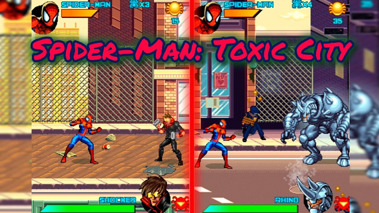 Spider-Man: Toxic City PT-BR Java Game - YouTube